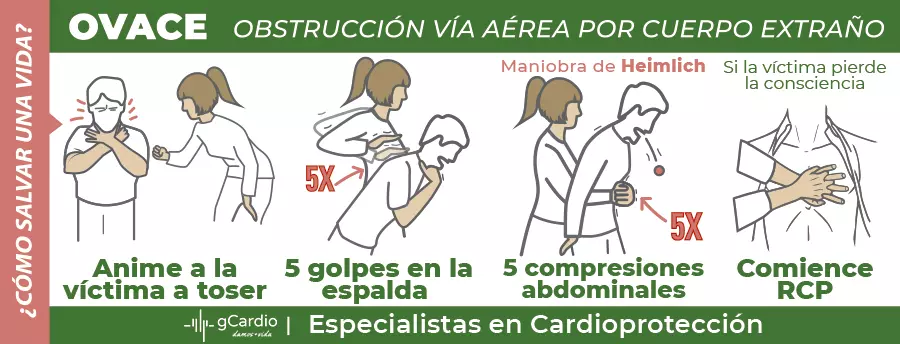 ¿Cómo debemos actuar ante una ovace, obstrucción de la vía área por un ...